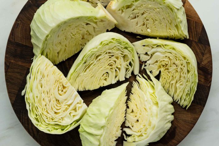 Charred Cabbage with Anchovy Butter - Newel Tasting Table