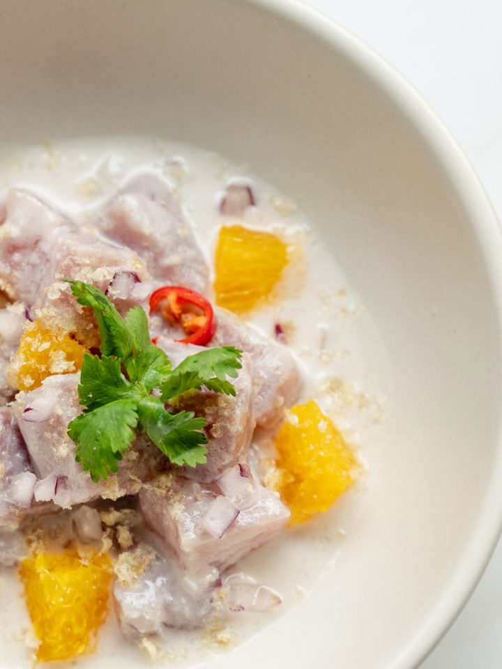 Tuna Kinilaw - Newel Tasting Table