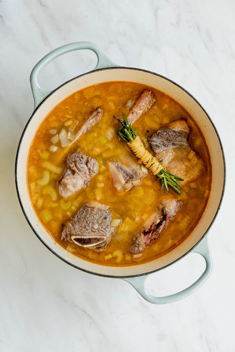 Apple Cider Braised Short Ribs With Rosemary Gremolata - Newel Tasting ...