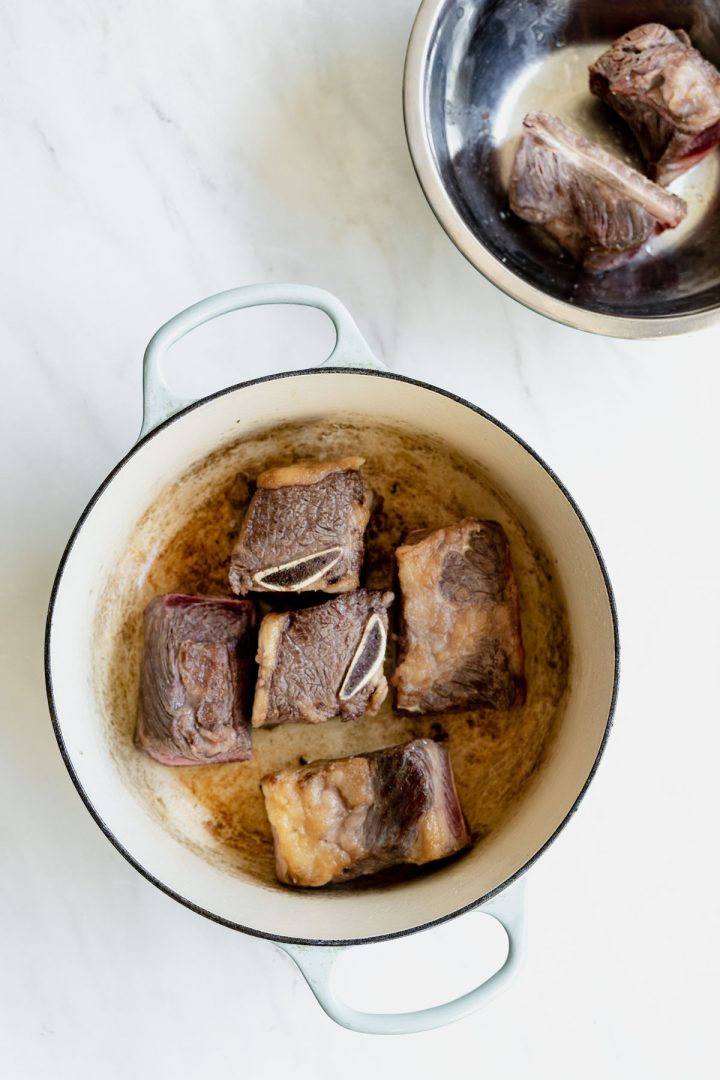Apple Cider Braised Short Ribs With Rosemary Gremolata - Newel Tasting ...