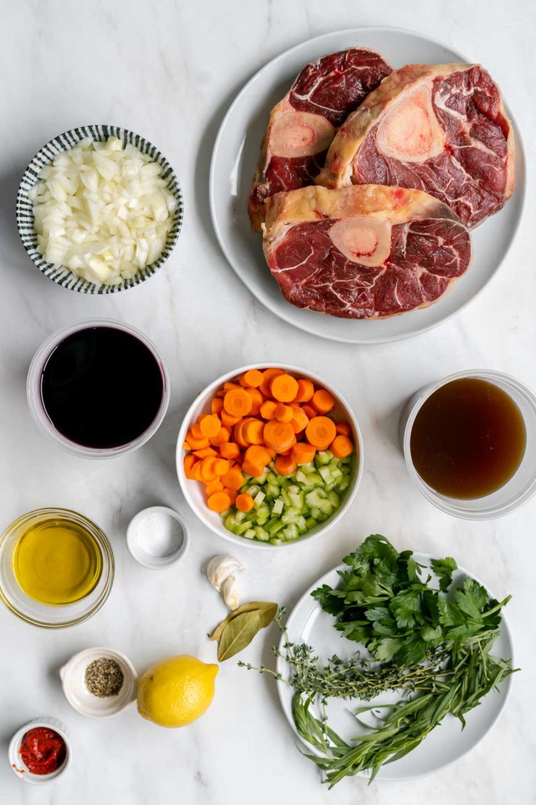 Braised Beef Shanks with Tarragon Gremolata - Newel Tasting Table